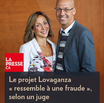Le projet lovaganza «RESSEMBLE À UNE FRAUDE», selon le juge Pierre C ...